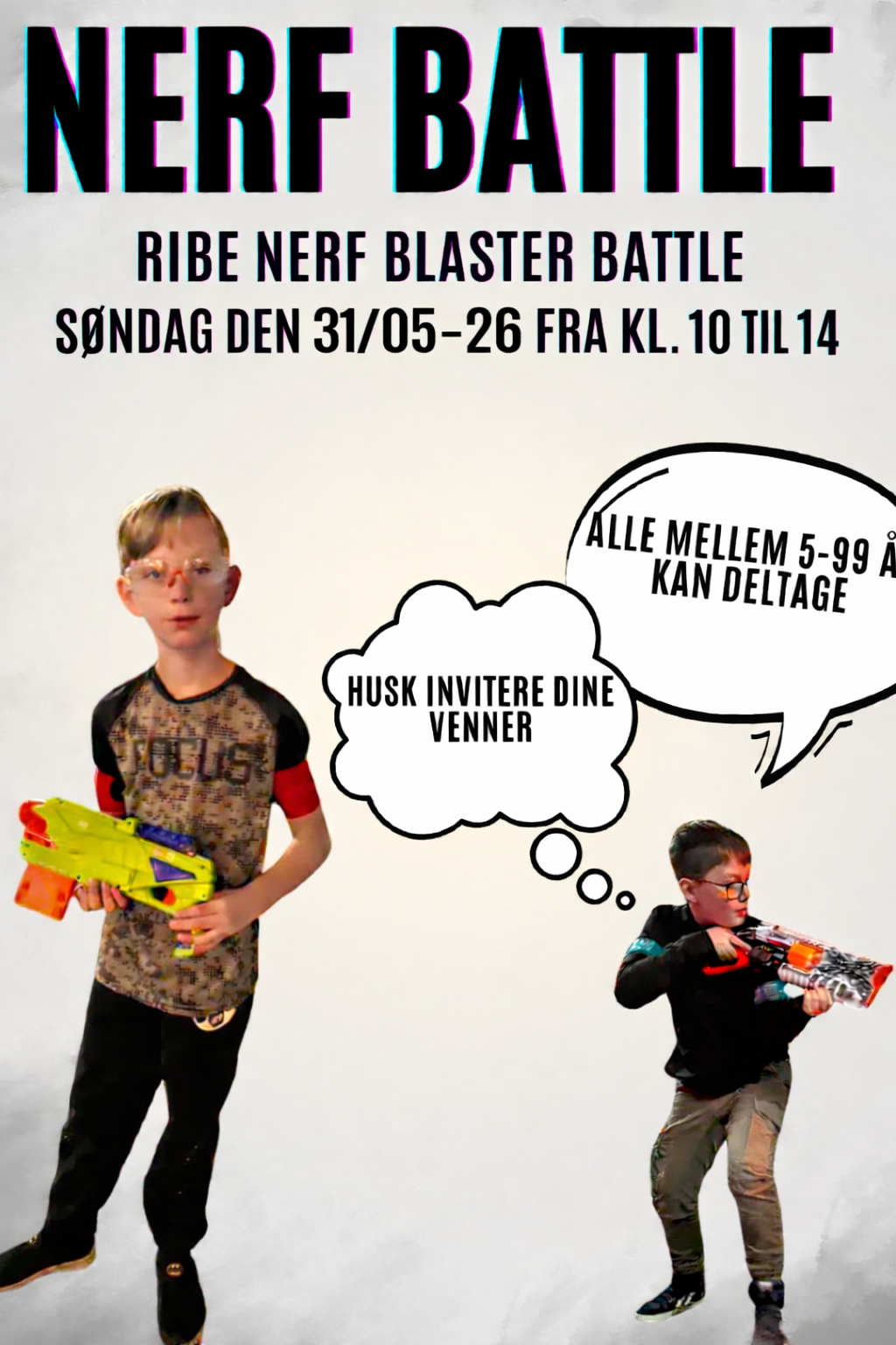Action Factory's Nerf Kampe - Åben Spil ( 31/05-2026 ) – ACTION FACTORY